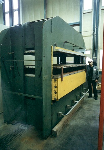 300 Ton Upstroke Hydraulic Platen Press